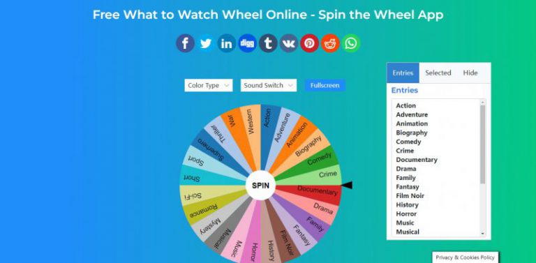 Random Song Generator - Wheel Spinner App